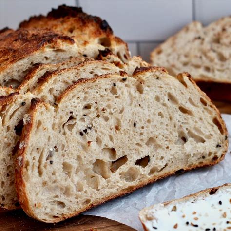 Everything Bagel Sourdough Loaf – Rise and Roll Bakery